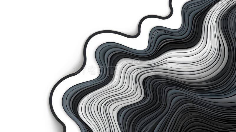 Unique Handdrawn Underlines Contrast Sharply with a White Backdrop ...