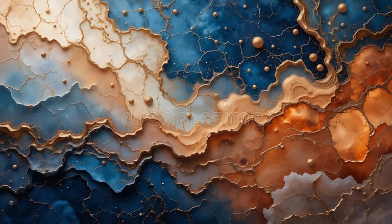 Rich Abstract Texture Background: Depth and Colorful Patterns Stock ...