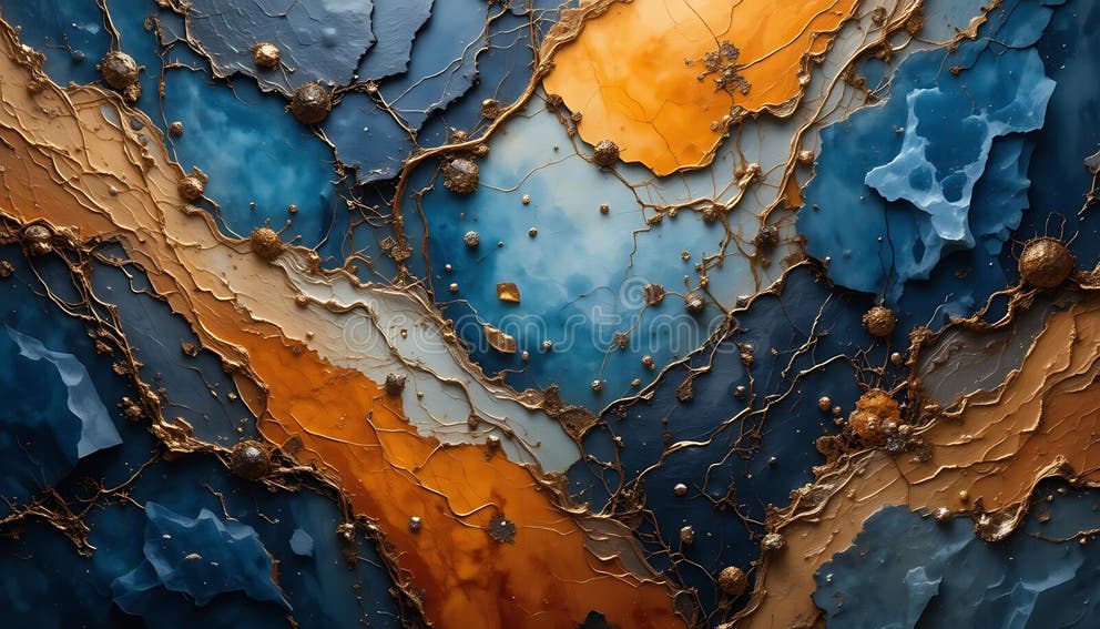 Rich Abstract Texture Background: Depth and Colorful Patterns Stock ...