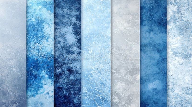 Abstract Blue Textures Digital Art Graphic Design Modern Horizontal ...