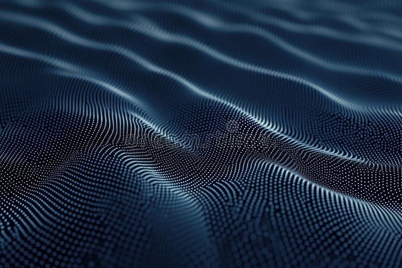 Explore a Stunning Bokeh Background with Abstract Radar Waves, Perfect ...