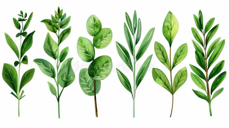 Explore a Stunning Bundle of Herbal Illustrations, Featuring Intricate ...