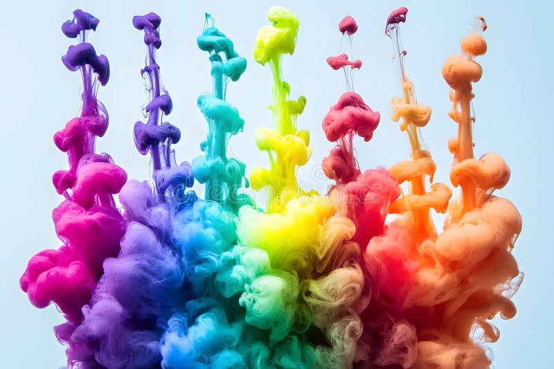 Color Fade in Motion Design Stock Illustration - Illustration of horizontal, striped: 372959968