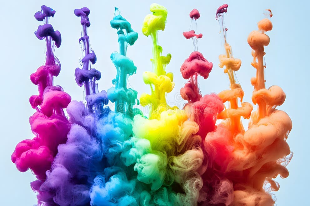 Color Fade in Motion Design Stock Illustration - Illustration of ...