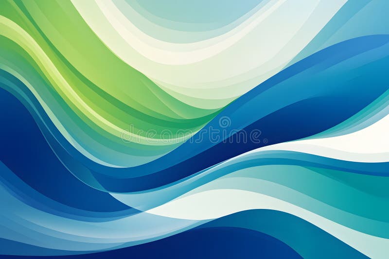 Blended Colors Merging Seamlessly Stock Illustration - Illustration of ...