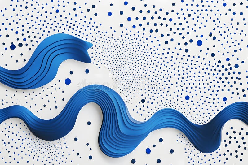 Dynamic Lines Crossing Each Other Stock Illustration - Illustration of ...