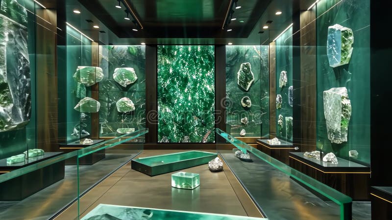 Explore the Stunning Emerald Visu Exhibit Featuring Rare Gemstones in a ...
