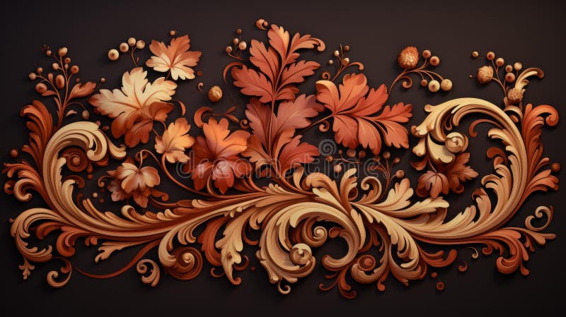 Explore a Stunning Marquetry Pattern with Intricate Wooden Textures in ...