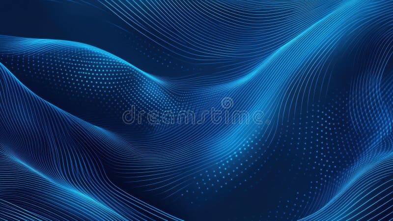 Explore a Stunning Scifi Abstract Blue Background Featuring Dotted ...