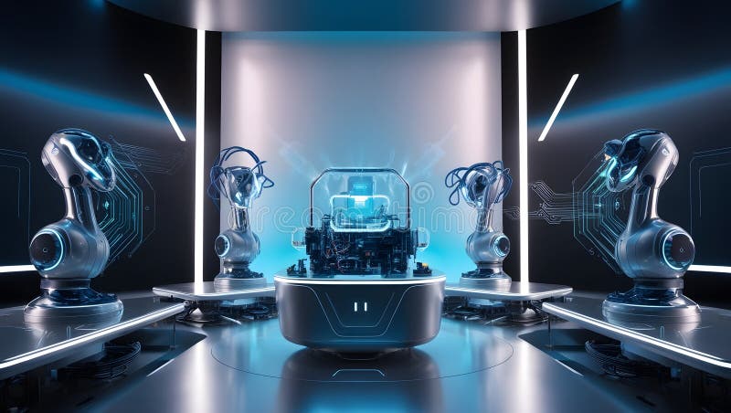 “Innovative Technology Concepts for the Future” Stock Illustration ...