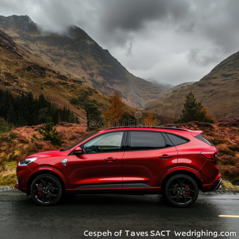 Explore the Stylish Ford Kuga ST-Line: a Modern, Elegant SUV Fo Stock ...