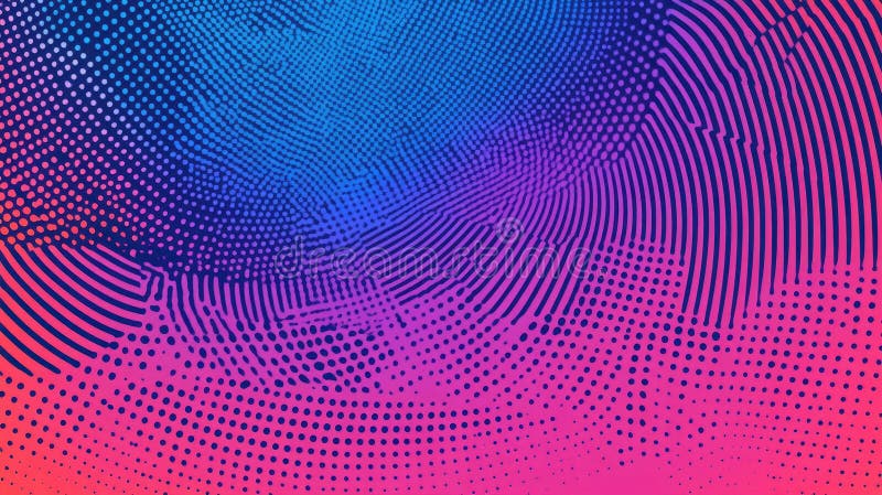 Explore a Stylish Halftone Pattern Background Featuring Geometric ...