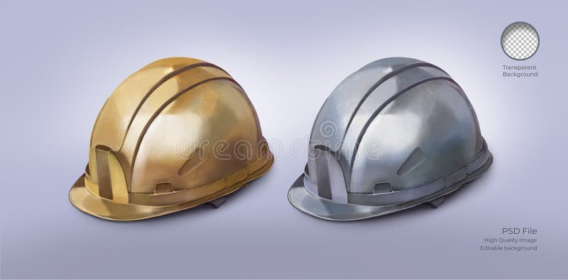 Explore Stylish Hard Hats in Gold and Silver for Improved Safety and ...