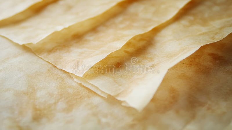 Delicate Ivory Parchment Background a Subtle Texture of Translucent ...
