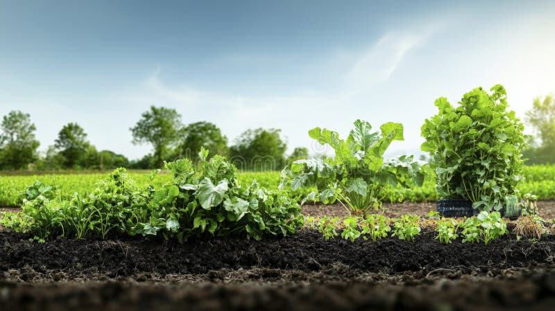 Innovative Sustainable Farming Techniques Farmland Infographic Rural ...