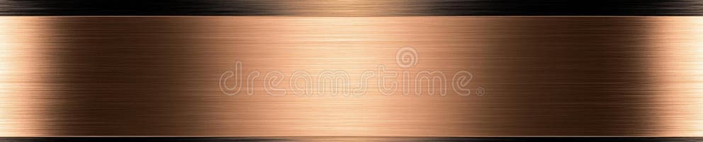 Explore the Texture of Polished Metallic Copper Background and Dark Stripes Stock Illustration ...