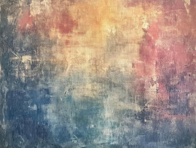 Explore Textured Abstract Art, a Canvas of Colors Stock Illustration ...