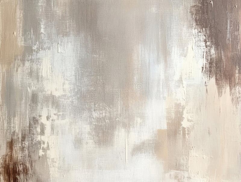 Explore Textured Neutral Hues, Abstract Painting in Beige, Brown, and ...