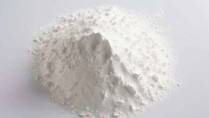 Explore the Textures of White Powdery Substance. Stock Photo - Image of ...