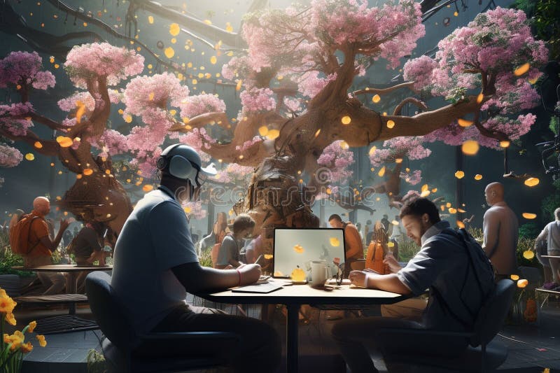 Explore the Theme of Springtime Innovation with Stock Illustration ...