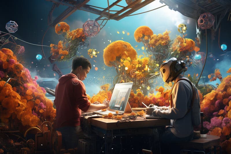 Explore the Theme of Springtime Innovation with. Generative Ai Stock ...