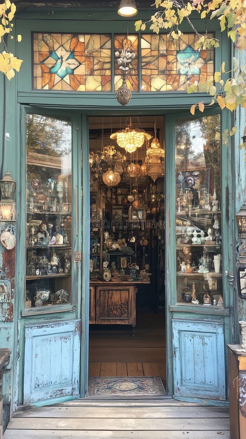 Explore Timeless Treasures at an Eclectic Antique Store Stock ...