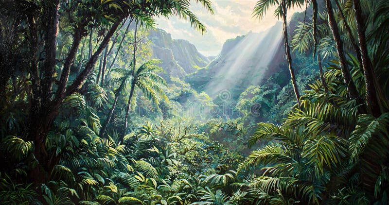 Explore the Tranquil Beauty of Morning Mist Rolling through a Lush ...