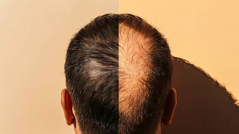 Explore the Transformation with this Striking Visual Comparing Hair ...
