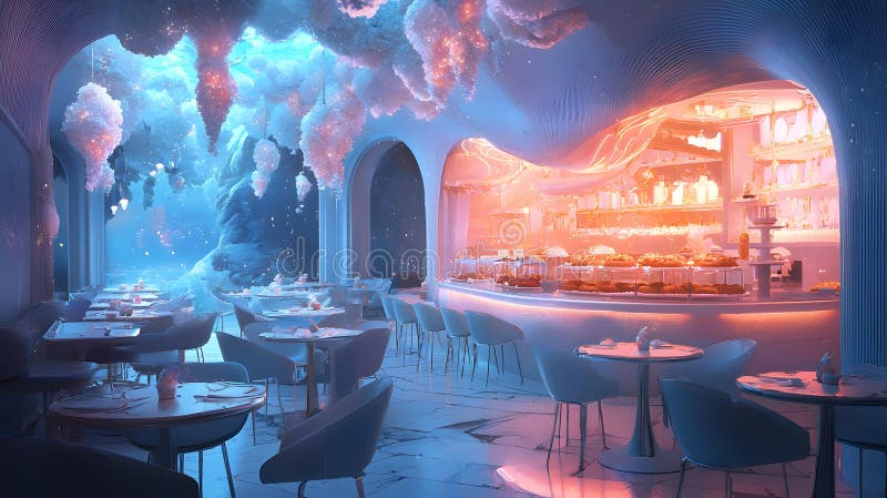 Explore the Unique Atmosphere of a Dreamy Restaurant Surrounded by ...