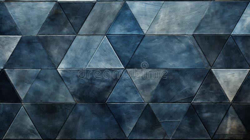 Explore a Unique Blend of Geometric Denim Wash Design with Abstract ...