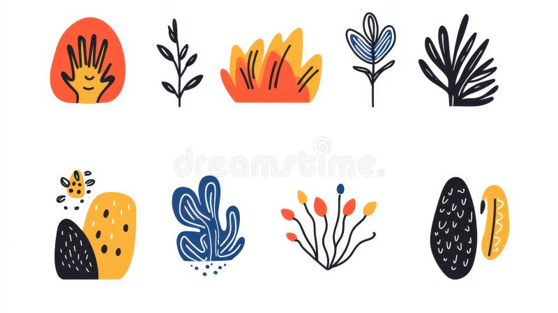 Explore Unique Dynamic Logos with Modern Flat Designs, Blending ...