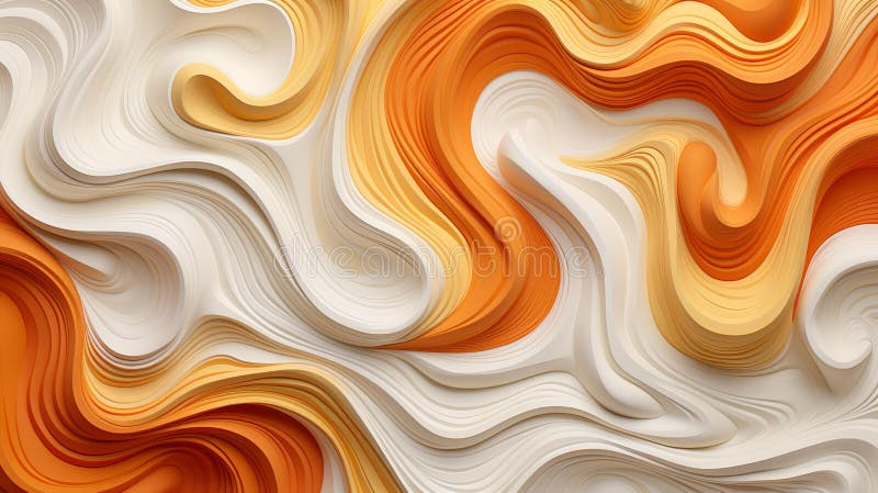 Explore Unique Flat Illustrations with Stylized Stucco Patterns in ...