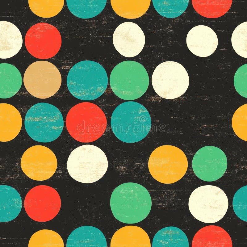 Explore a Unique Grungy Polka Dot Pattern with Bold Style and Creative ...