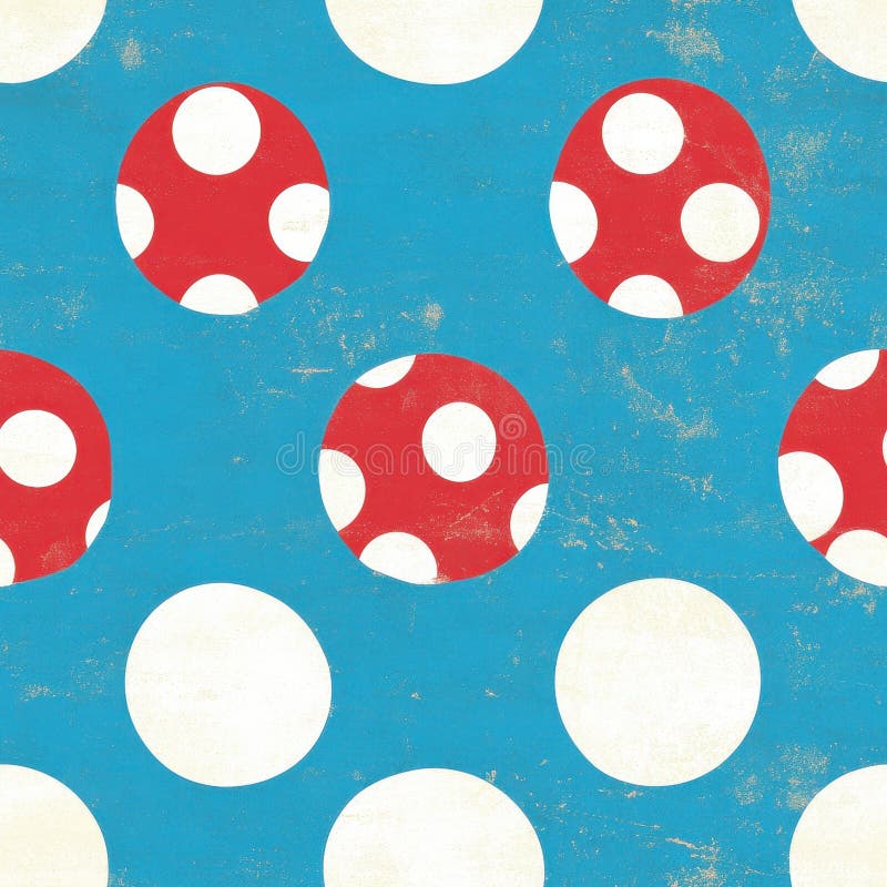 Explore a Unique Grungy Polka Dot Pattern with Bold Style and Creative ...