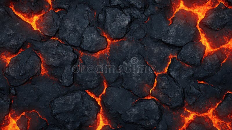 Explore a Unique Lava Floor Pattern for Your Video Game, Featuring ...