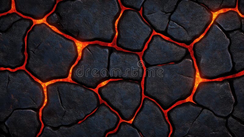 Explore a Unique Lava Floor Pattern for Your Video Game, Featuring ...
