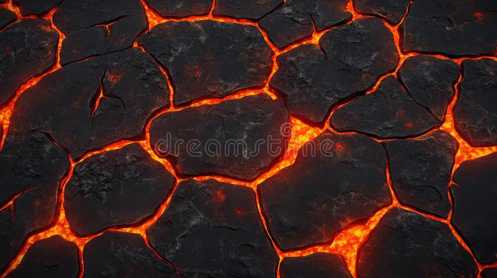 Explore a Unique Lava Floor Pattern for Your Video Game, Featuring ...