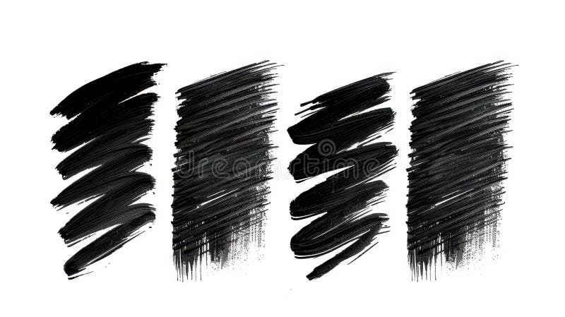 Explore Unique Pencil Doodle Textures on a Crisp White Background ...