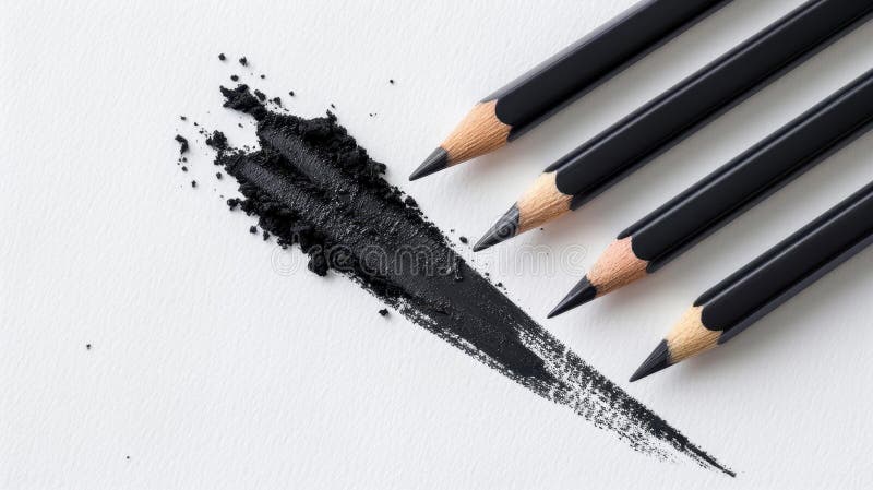 Explore Unique Pencil Doodle Textures on a Crisp White Background ...