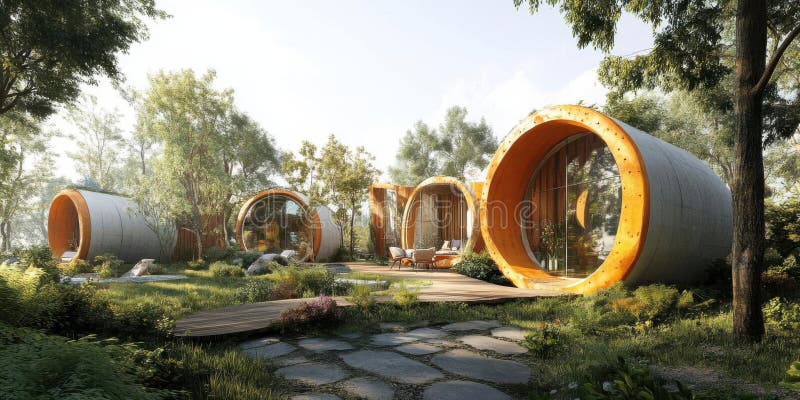 Explore Unique Tube House in Nature and Experience the Tranquility, in ...