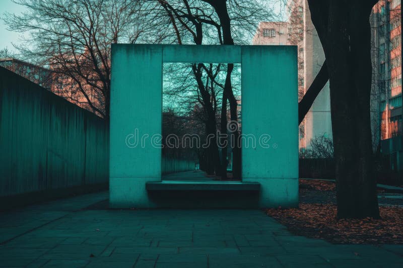 Explore the Urban Frame, a Gateway To Nature and City, through Concrete ...