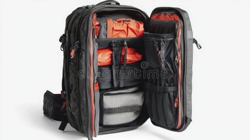 Versatile Compact Travel Backpack Multiple Compartments for Urban ...