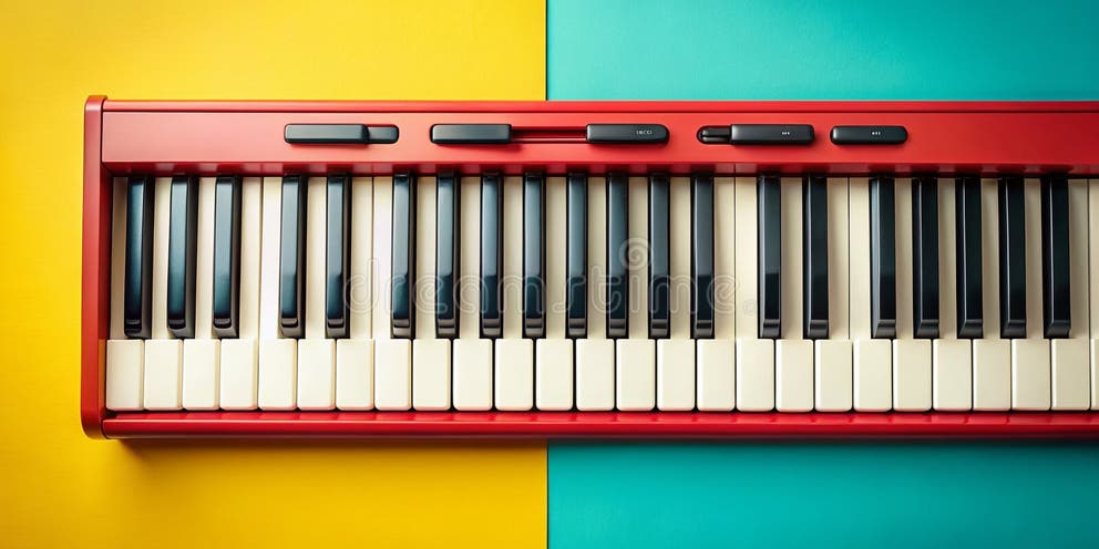 Explore the Versatile World of Electronic Keyboard Pianos a Flatlay ...