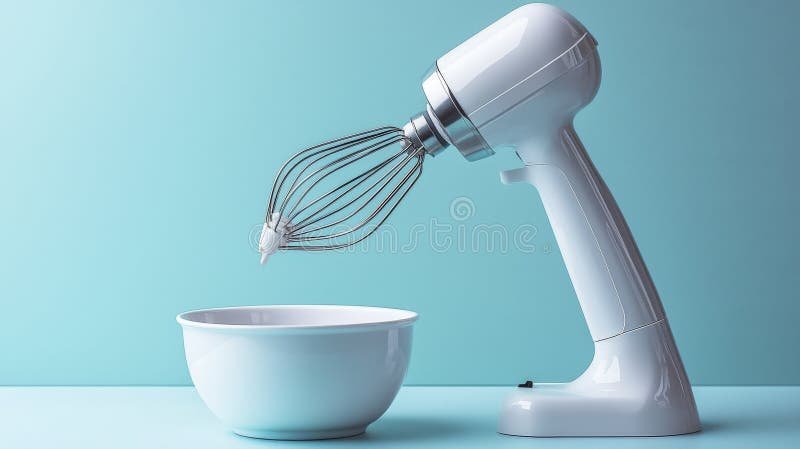 Hand Mixer with Multiple Speed Settings Kitchen Appliance Image Modern ...