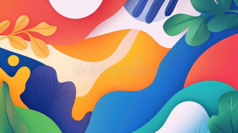 Explore Vibrant, Abstract Backgrounds with Modern Flat Designs and ...