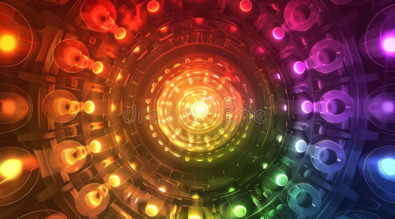 Explore the Vibrant Abstract Light Patterns that Showcase a Delightful ...