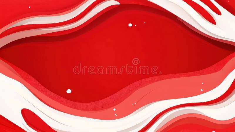 Explore a Vibrant Abstract Red Background with Minimal Designs, Perfect ...