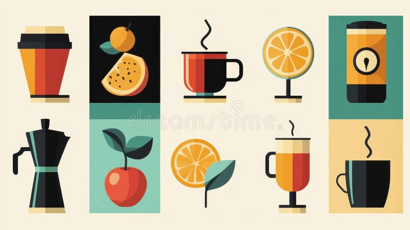 Graphic Design Studio Abstract Backgrounds for Creative Beverage ...