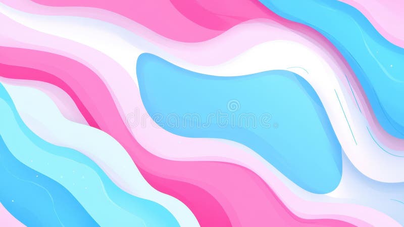 Explore a Vibrant Blue and Pink Digital Backdrop, Featuring Modern ...