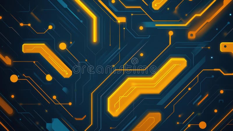 Explore a Vibrant Digital Circuit Design with a Modern Twist in this ...